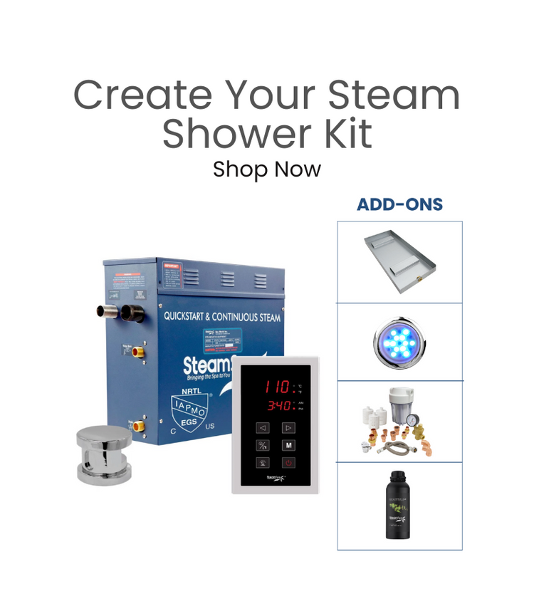 Steam Sauna Depot | Generators, Kits, Tubs, Parts & Accessories