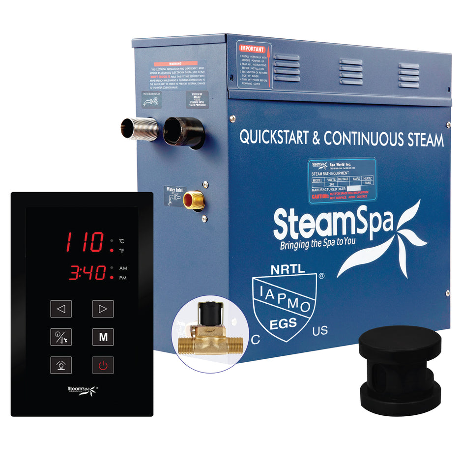 Complete Steam Shower Bundles | Generators, Controls & Accessories